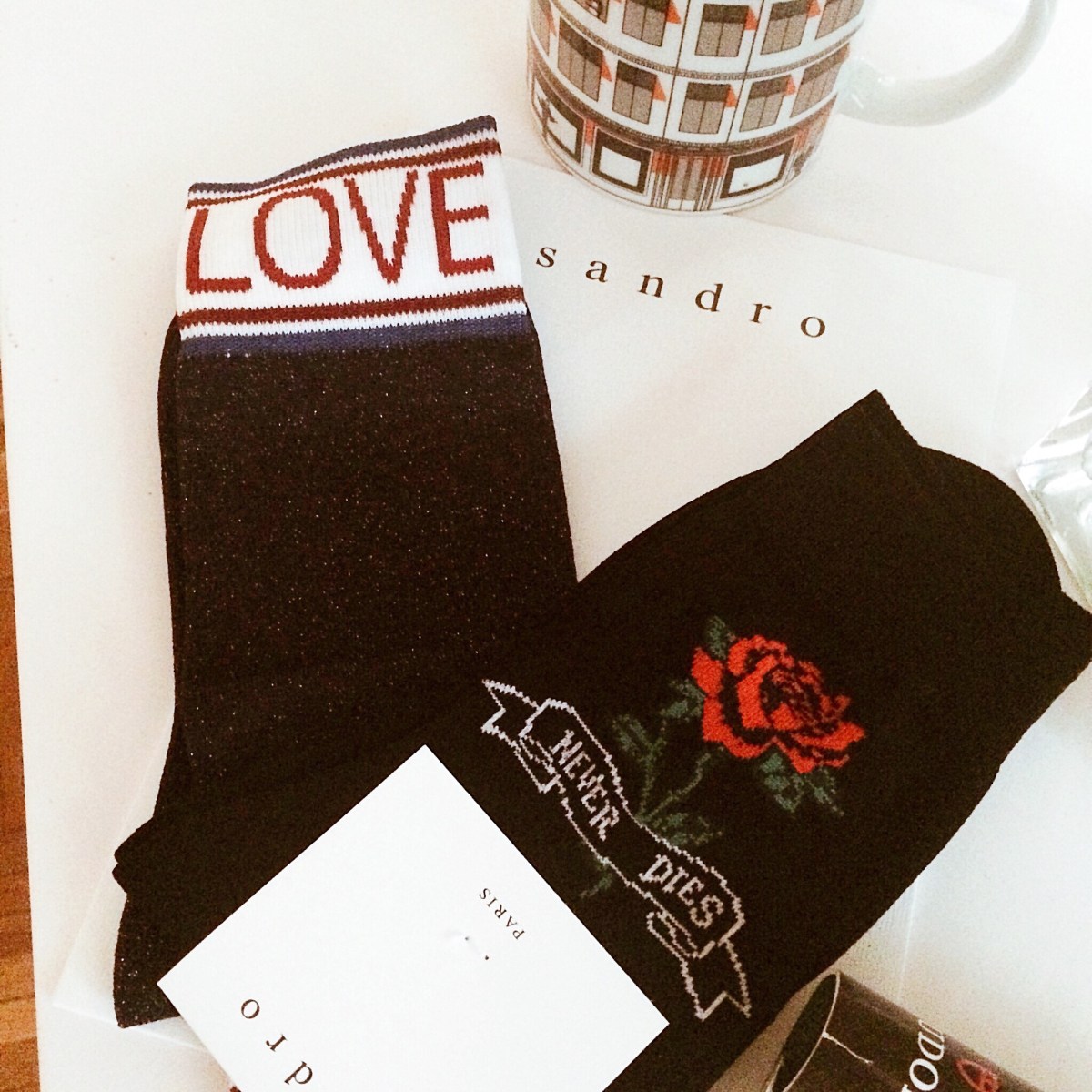 Les chaussettes Sandro Paris #PetiteFolie – TrendysLeMag